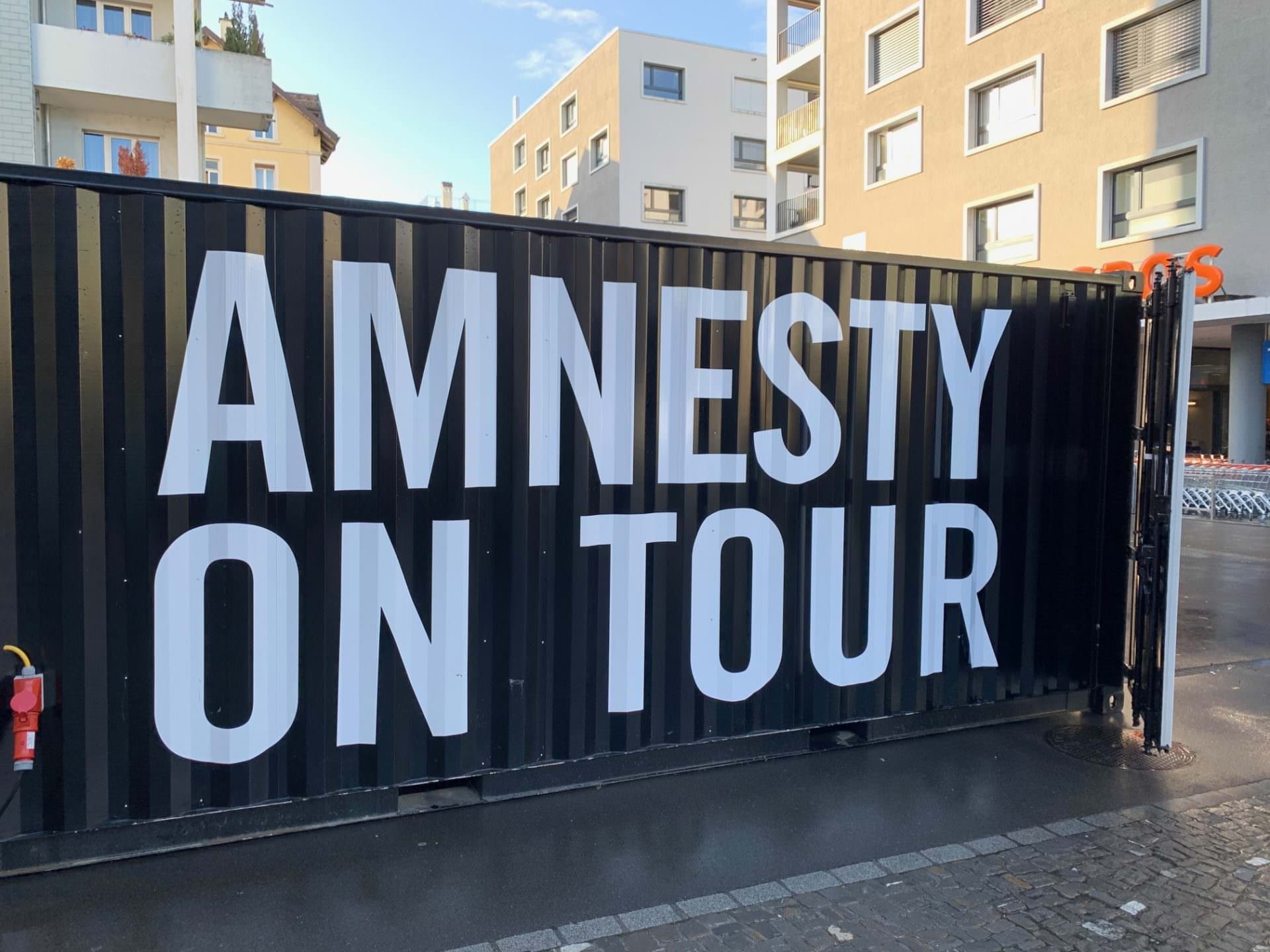 Amnesty International macht Halt auf dem Trischliplatz - Rorschacher Echo