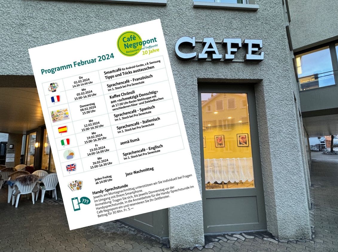 Das alles wird im Februar im Café Negropont geboten - Rorschacher Echo