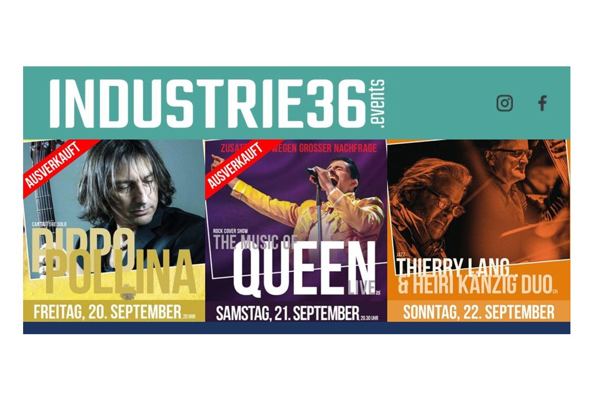 Was für ein Start in den Konzertherbst in der Industrie36 - Rorschacher Echo